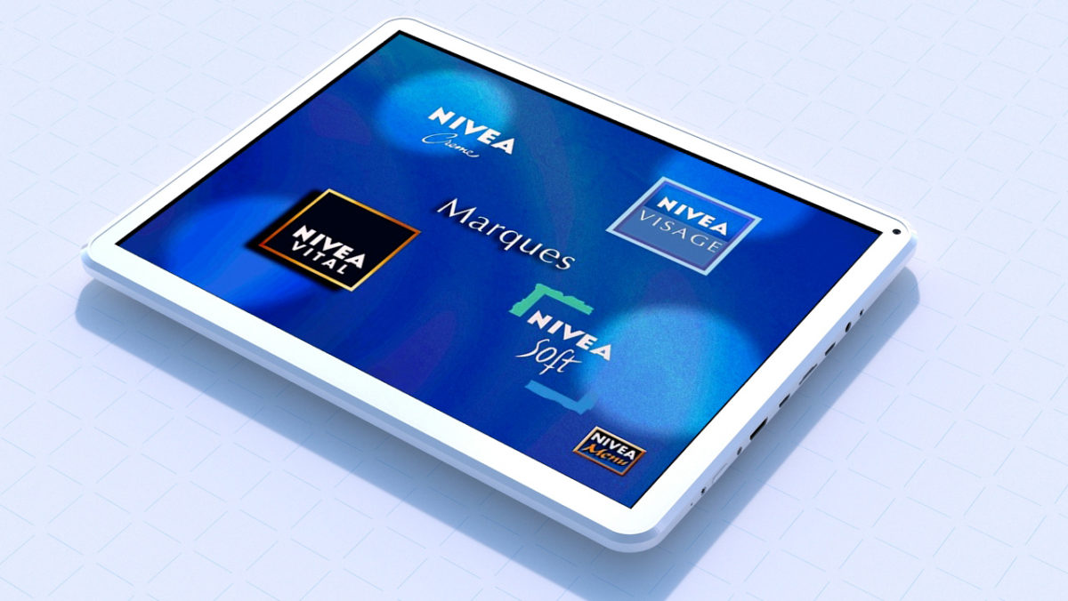 Nivea : Application interactive B to B – VOCANSON PROD